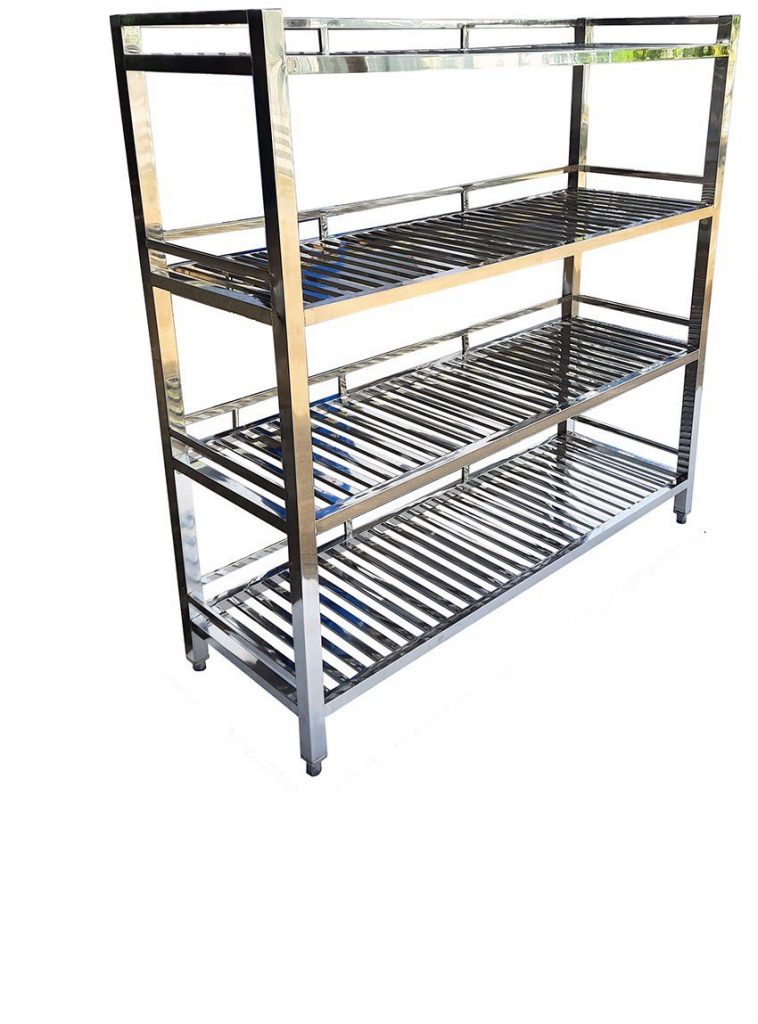 Kệ Inox 4 Tầng Thanh - Inox Ngọc Yến